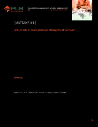 Oil-and-Gas-Transportation-Mistakes-and-How-to-Correct-Them | PDF
