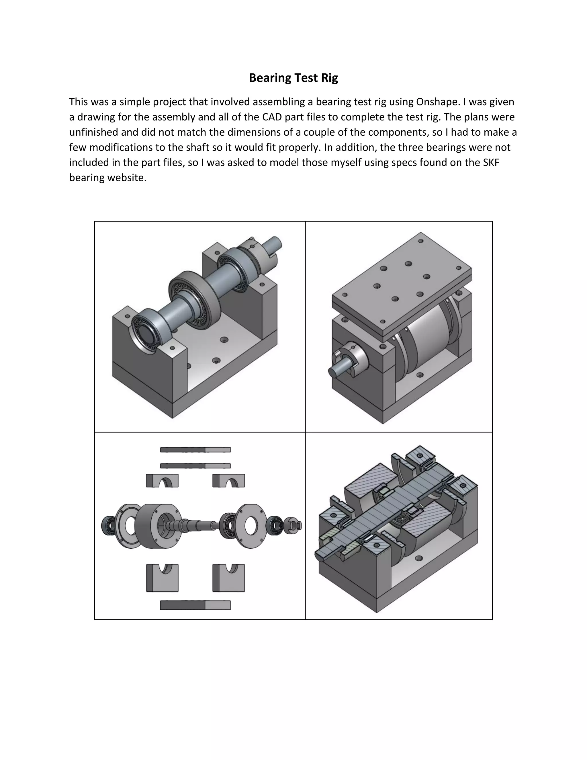 Bearing Test Rig | PDF