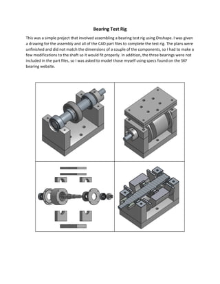 Bearing Test Rig | PDF | Automotive