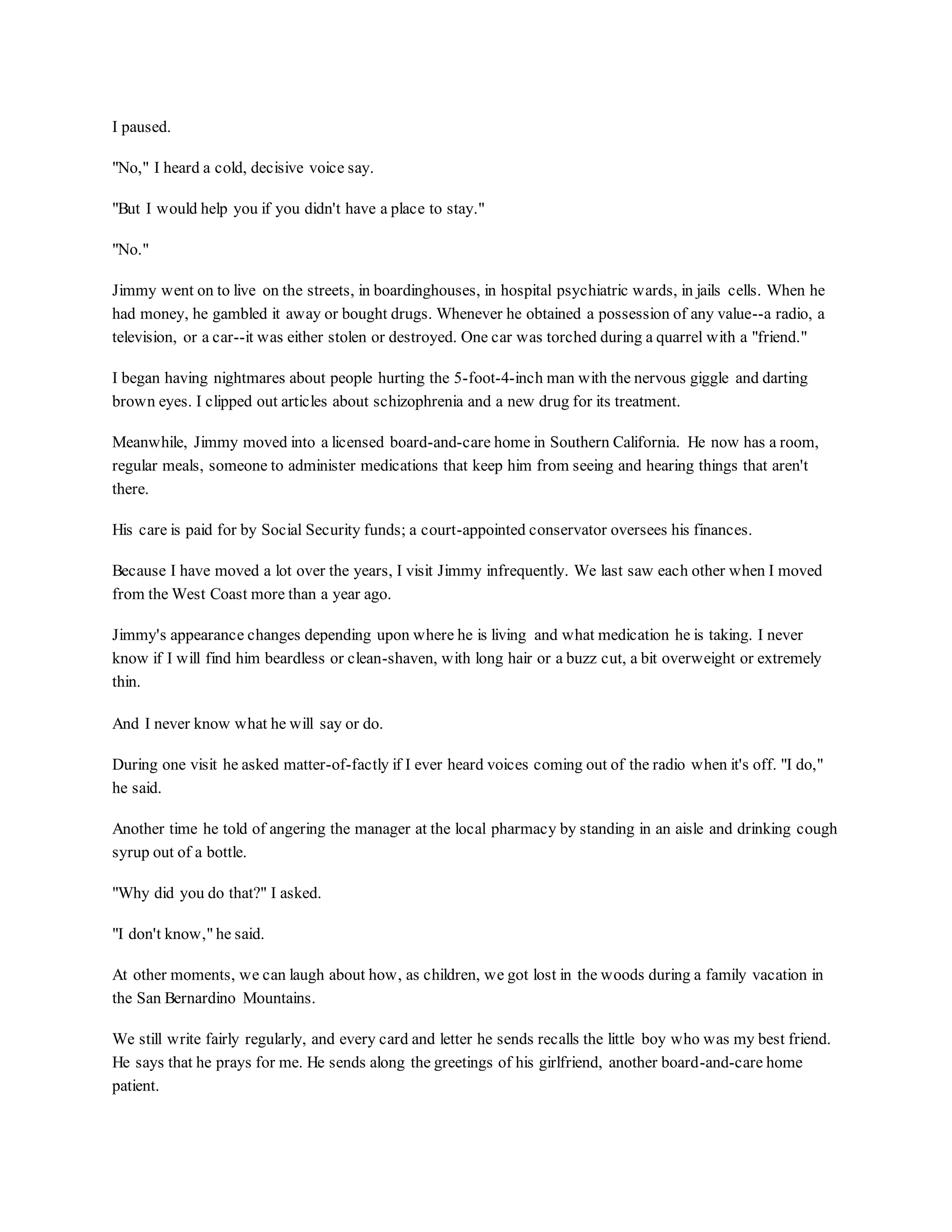 My Brother Jimmy | PDF