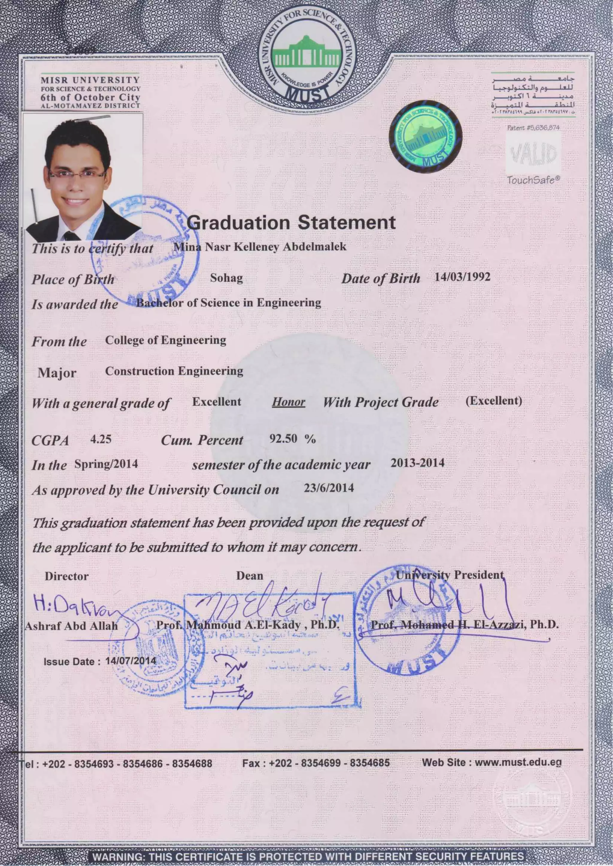 Graduation Statement | PDF