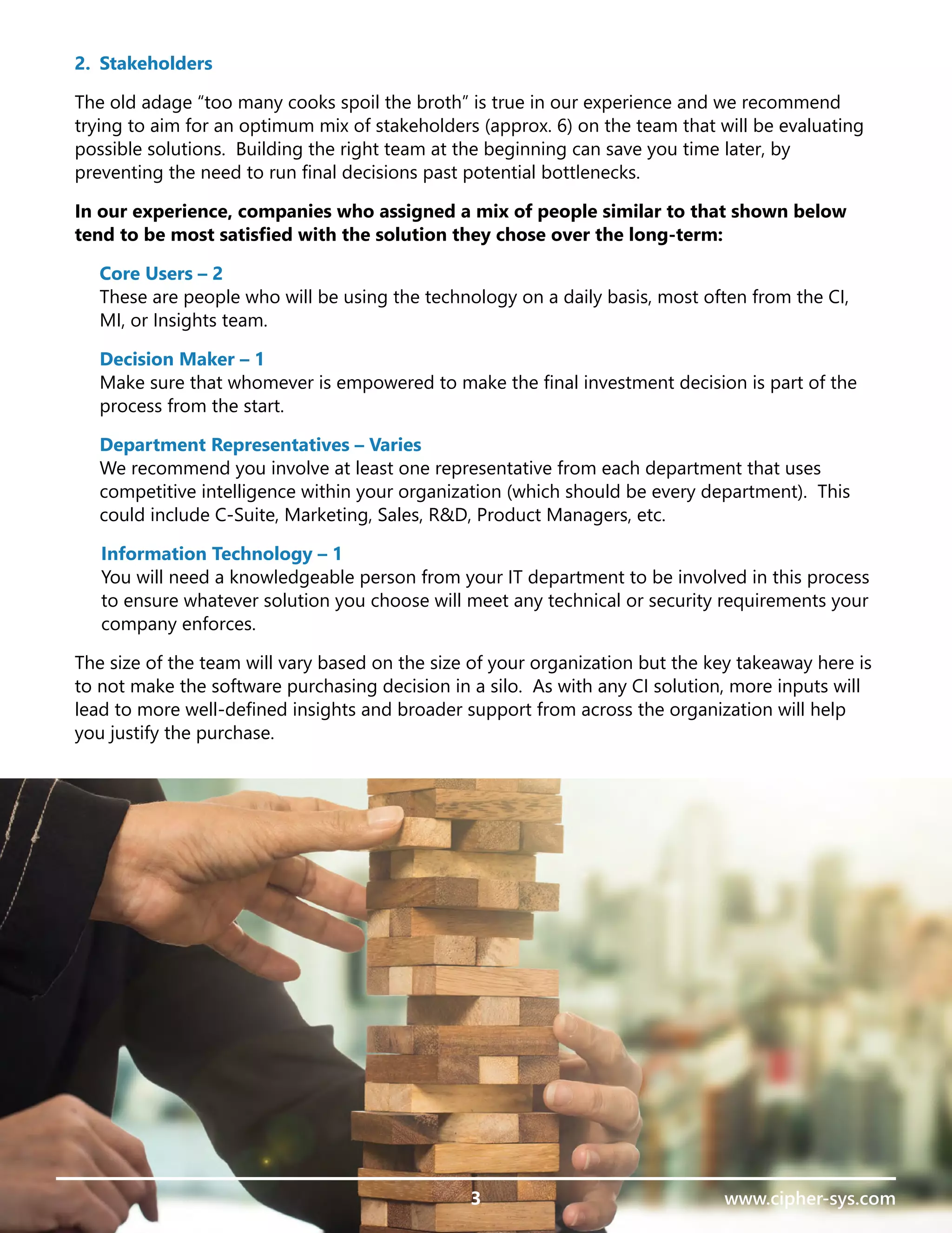 Cipher_Guide-To-Selecting-the-Right-CI-Software-Solution | PDF | Computer Software and ...