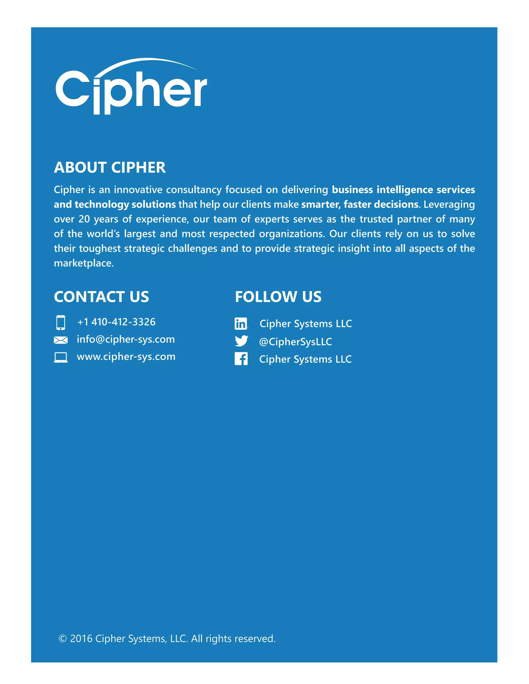 Cipher_Guide-To-Selecting-the-Right-CI-Software-Solution | PDF ...