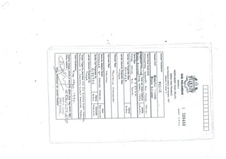 ICs, birth certificates, Degree scroll and transcript | PPT
