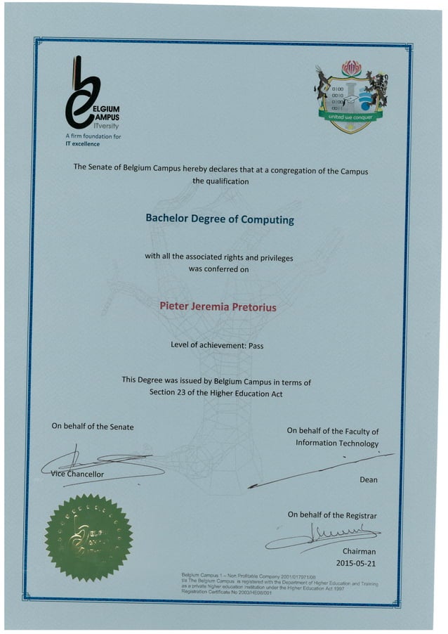 Bachelors Degree of Computing | PDF