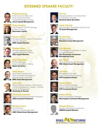 March20_Risk_and_Returns_Quantitative_Investment_Forum | PDF