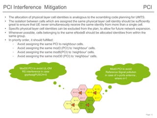 LTE Reviews - PCI Analysis | PPT