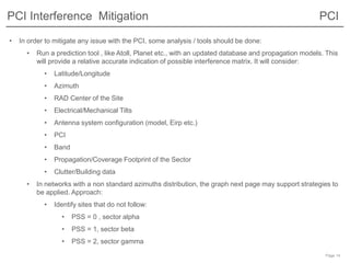 LTE Reviews - PCI Analysis | PPT