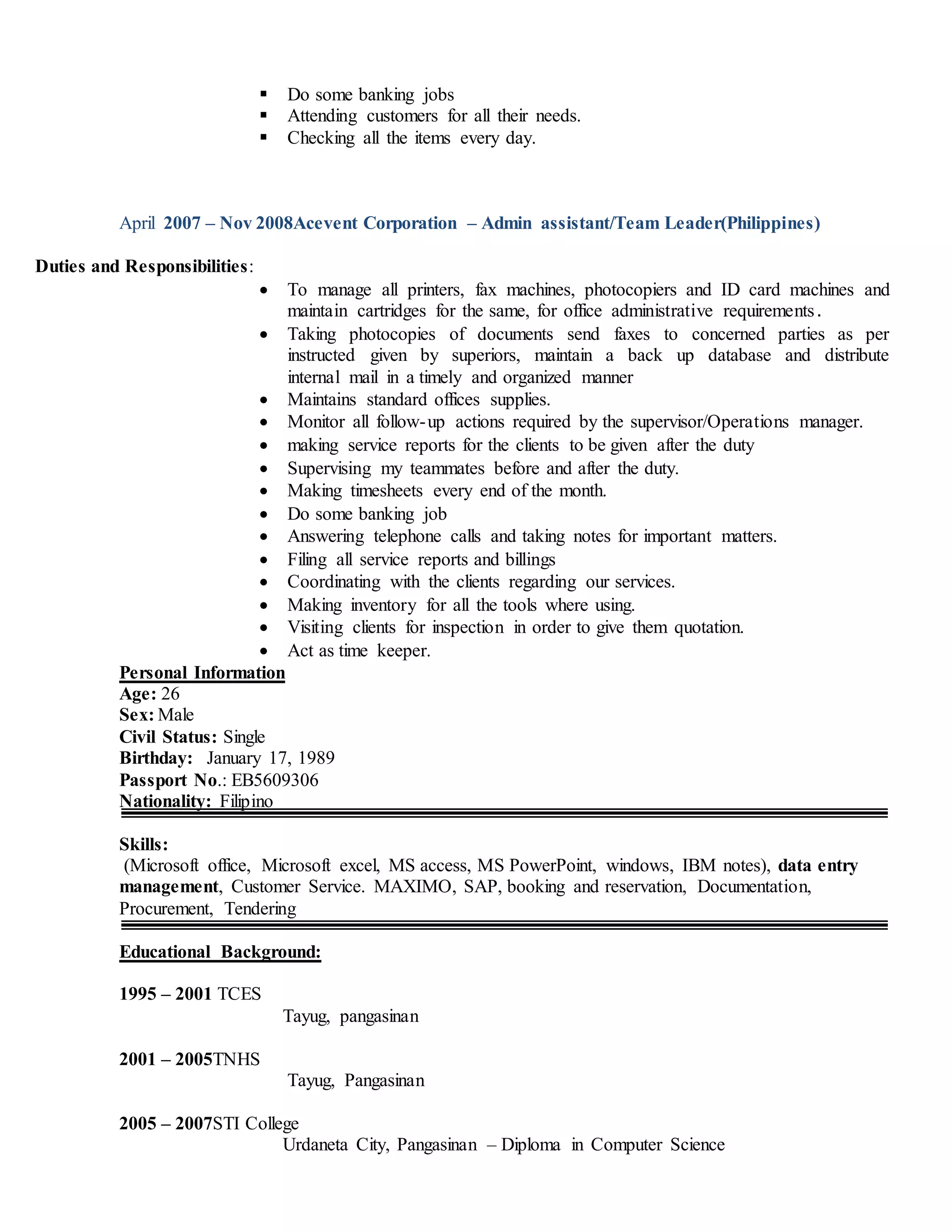 MARK E. CV updated | PDF