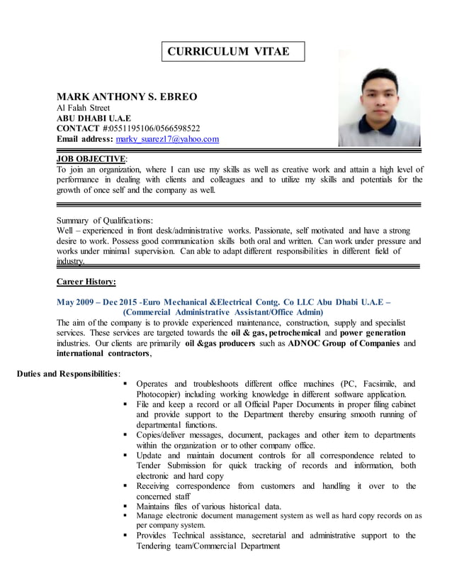 MARK E. CV updated | PDF