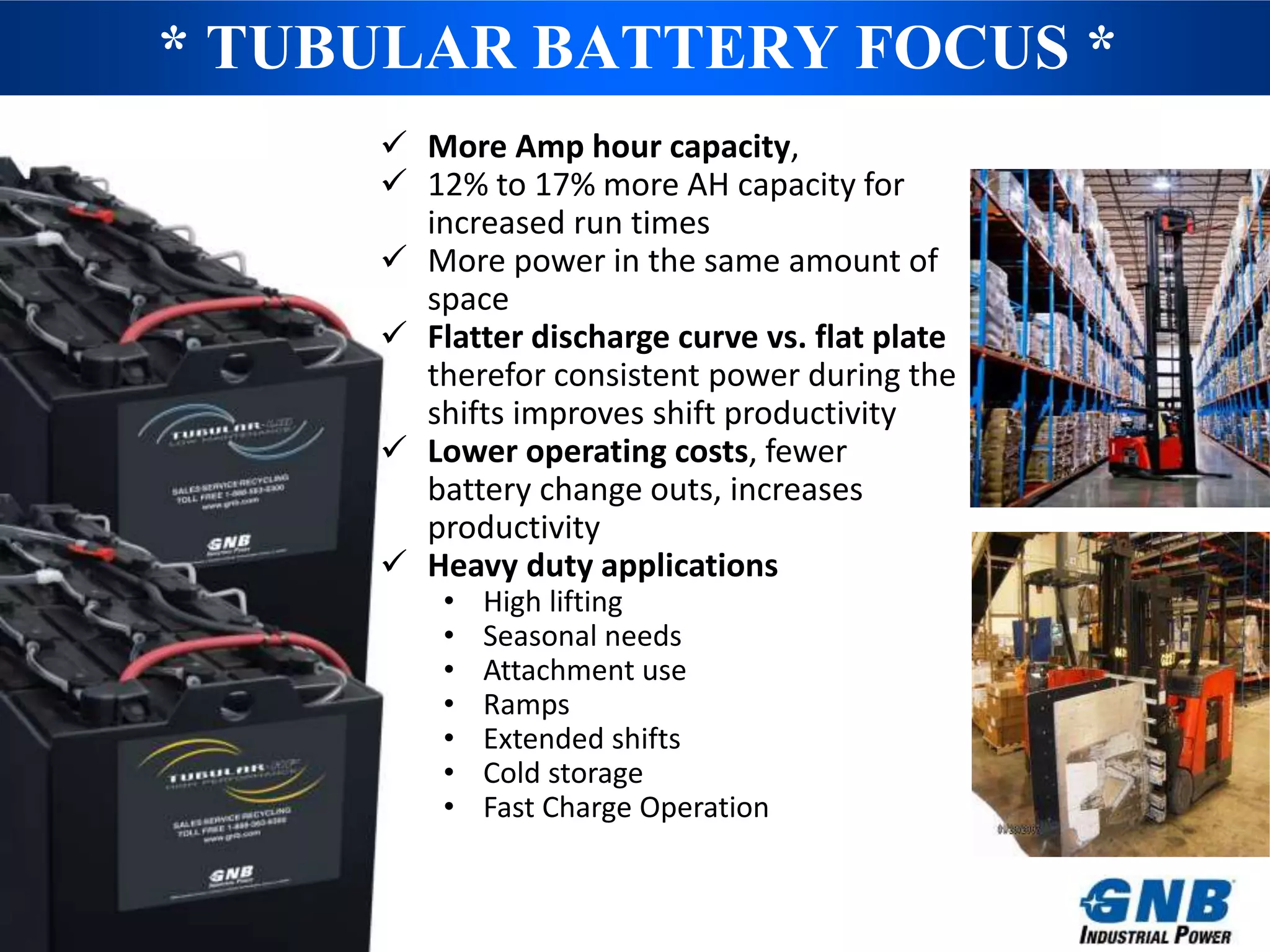 GNB Motive Power....A Battery For Every Application | PPTX