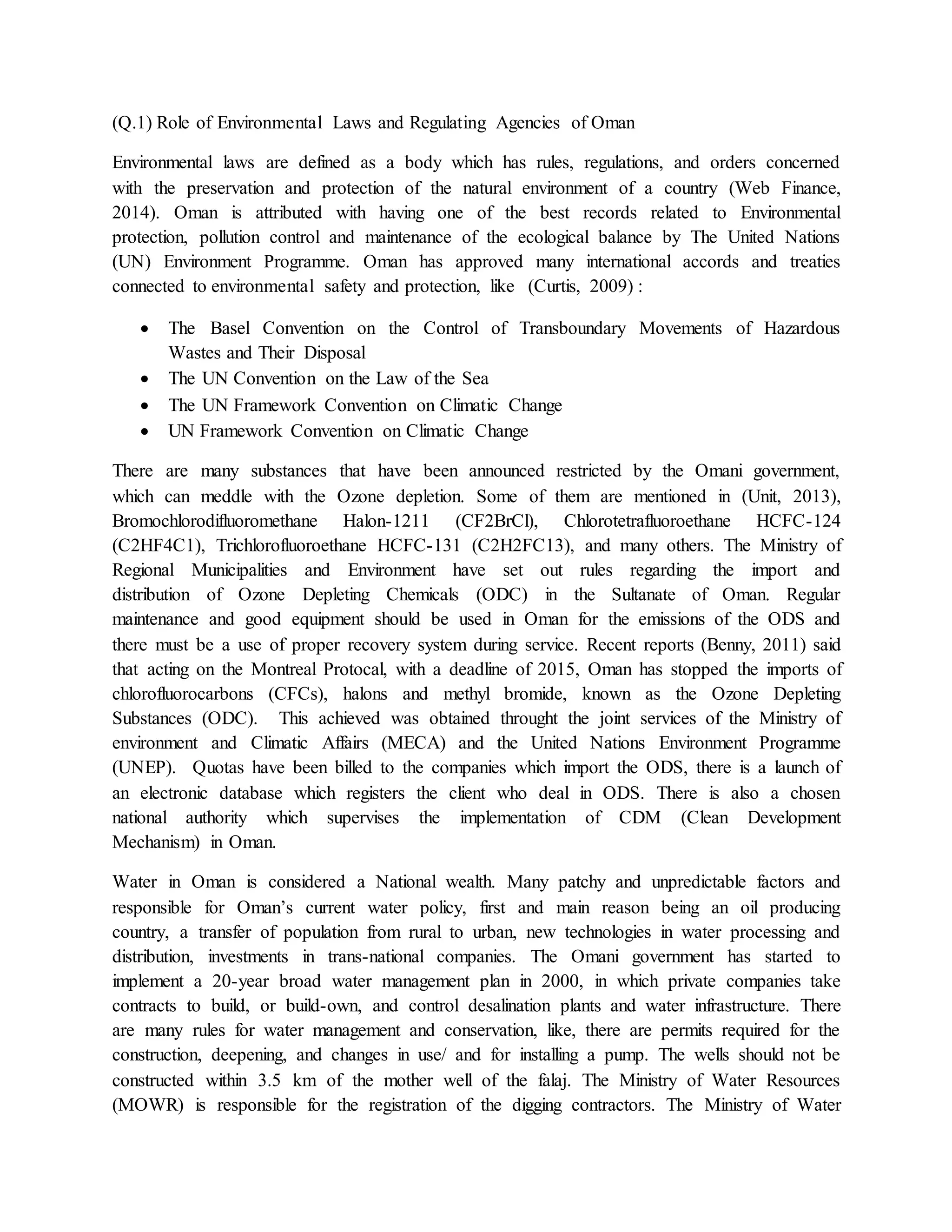 environmental laws | DOCX