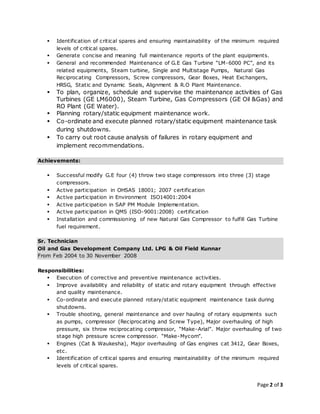 SYED MOHAMMAD REHAN SALEH CV | DOCX