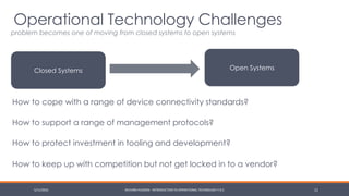 Introduction to Operational Technology 0.1 | PDF