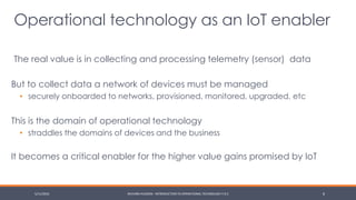 Introduction to Operational Technology 0.1 | PDF