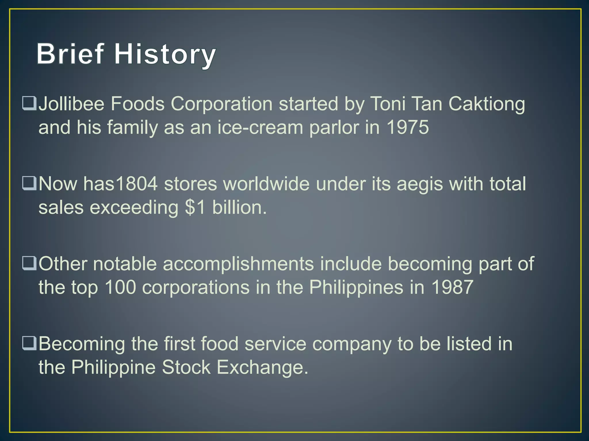 TQM Presentation (JOLLIBEE) | PPTX