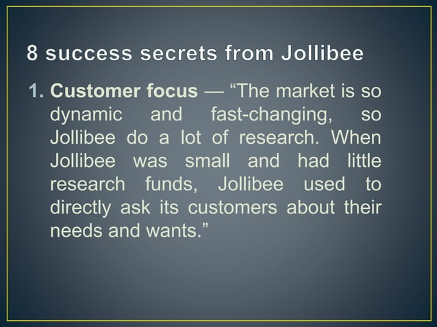 TQM Presentation (JOLLIBEE) | PPTX