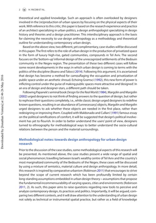 Walls enclaves and the counter politics of design | PDF | Developmental ...