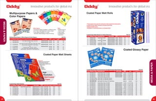 Oddy Stationery Catalogue Part 3 | PPT