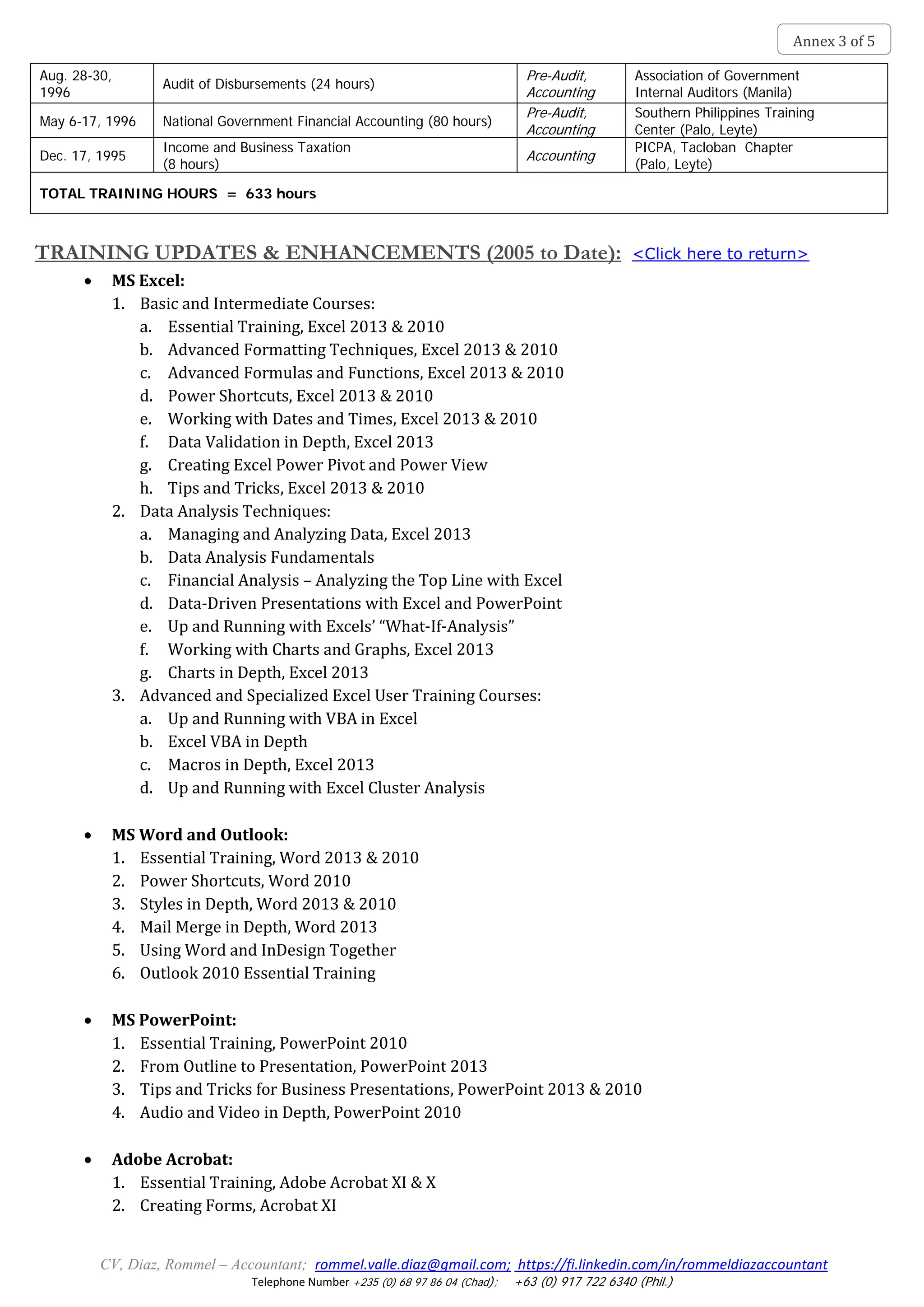 _CV_ACCOUNTANT_DiazRommel_19yrsExperience | PDF