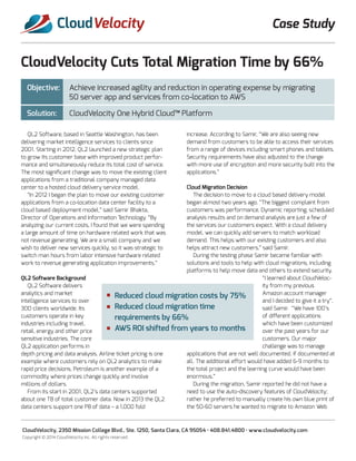 QL2 Case Study 2014 | PDF | Cloud Computing | Internet