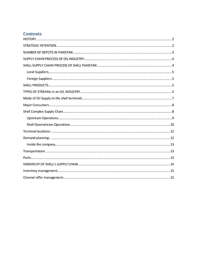 Shell Pakistan Ltd. | PDF