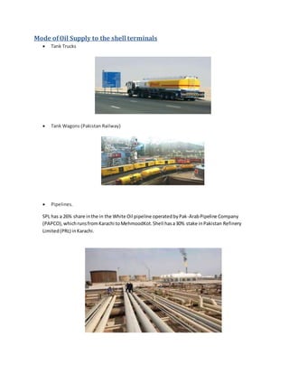Shell Pakistan Ltd. | DOCX | Logistics | Business