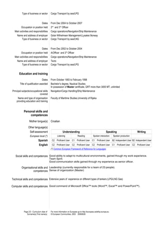 CV Ronald Baric | DOC