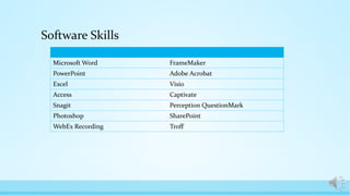 Patricia Pearson-Kotz Recorded PowerPoint Resume | PPSX