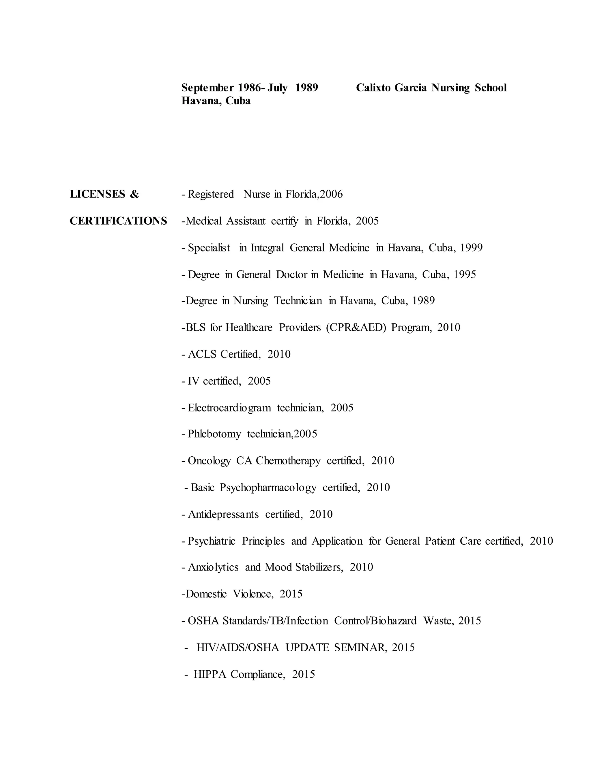 Resume Actualizado Elena Blanco Baez | DOCX