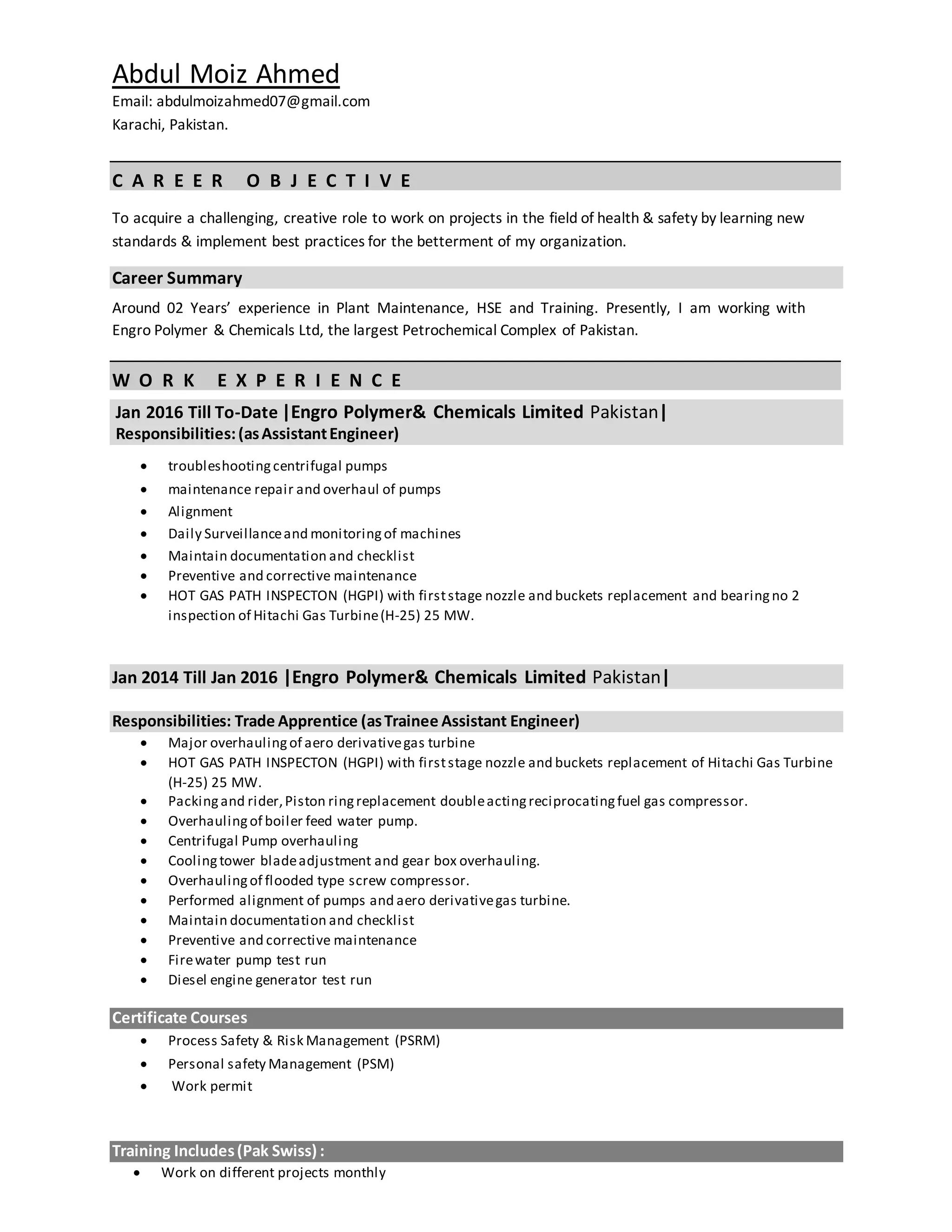 Abdul Moiz Ahmed CV | DOCX