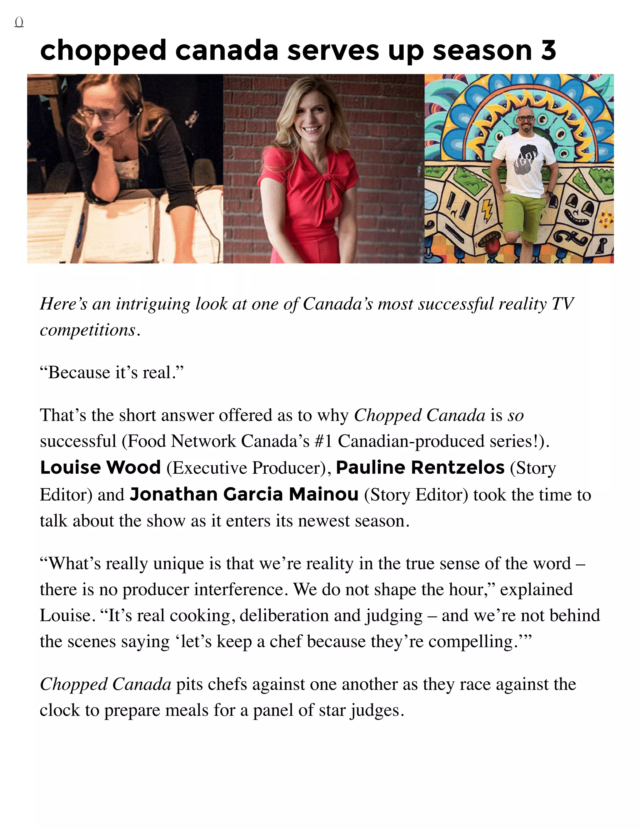 chopped canada article | PDF