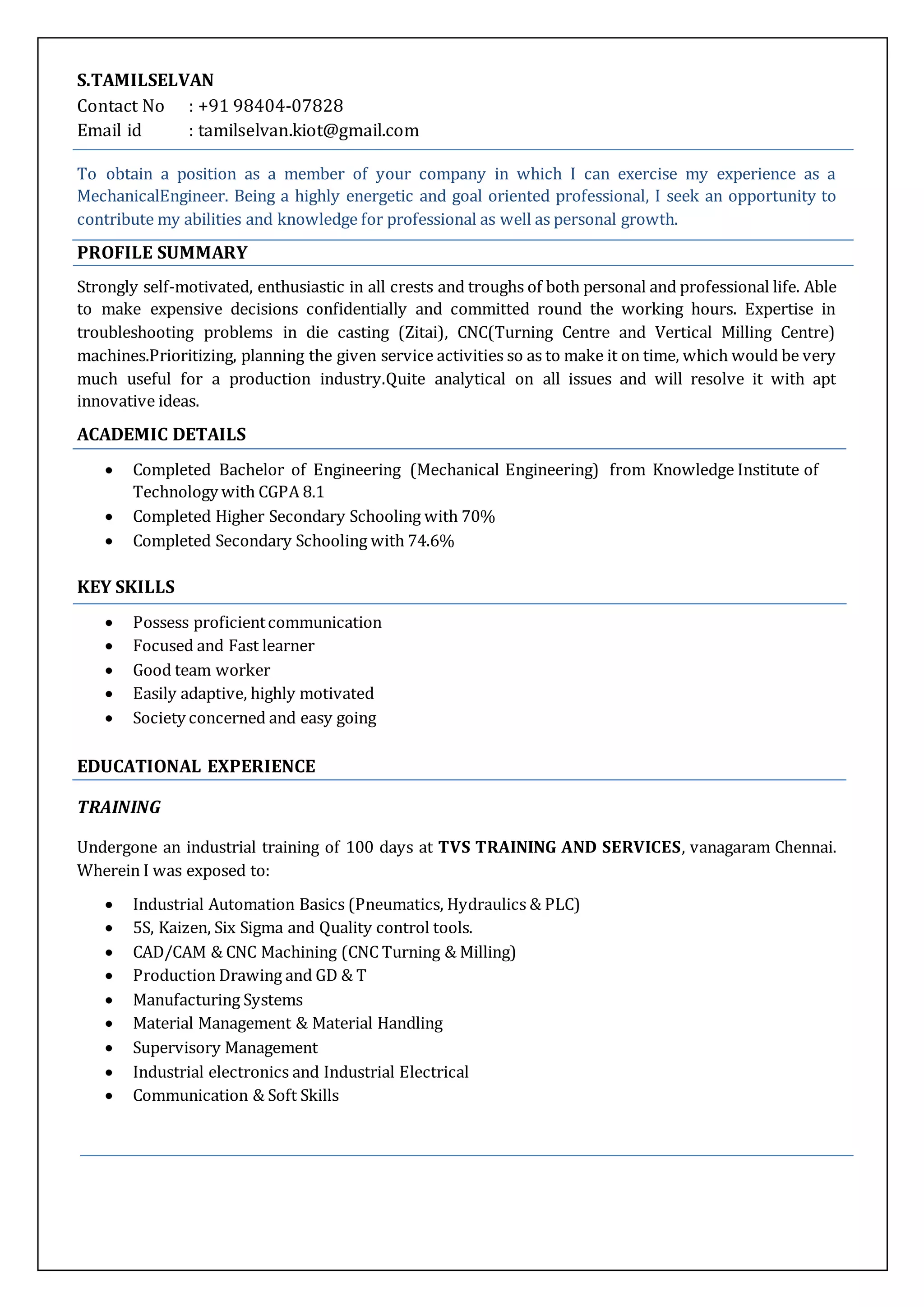 Tamil Resume (1) | DOCX