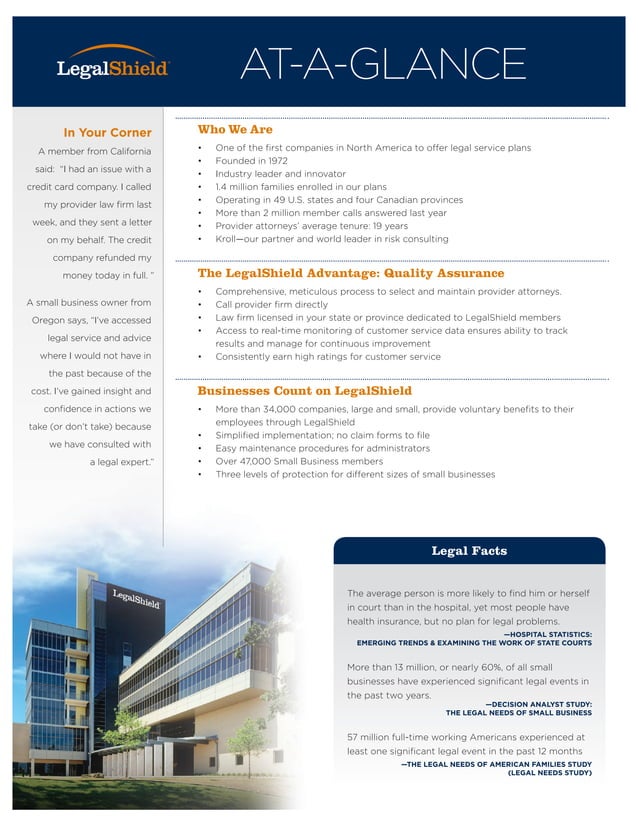 LegalShield AtAGlance-PortfolioOfServices-v05-Personalized | PDF