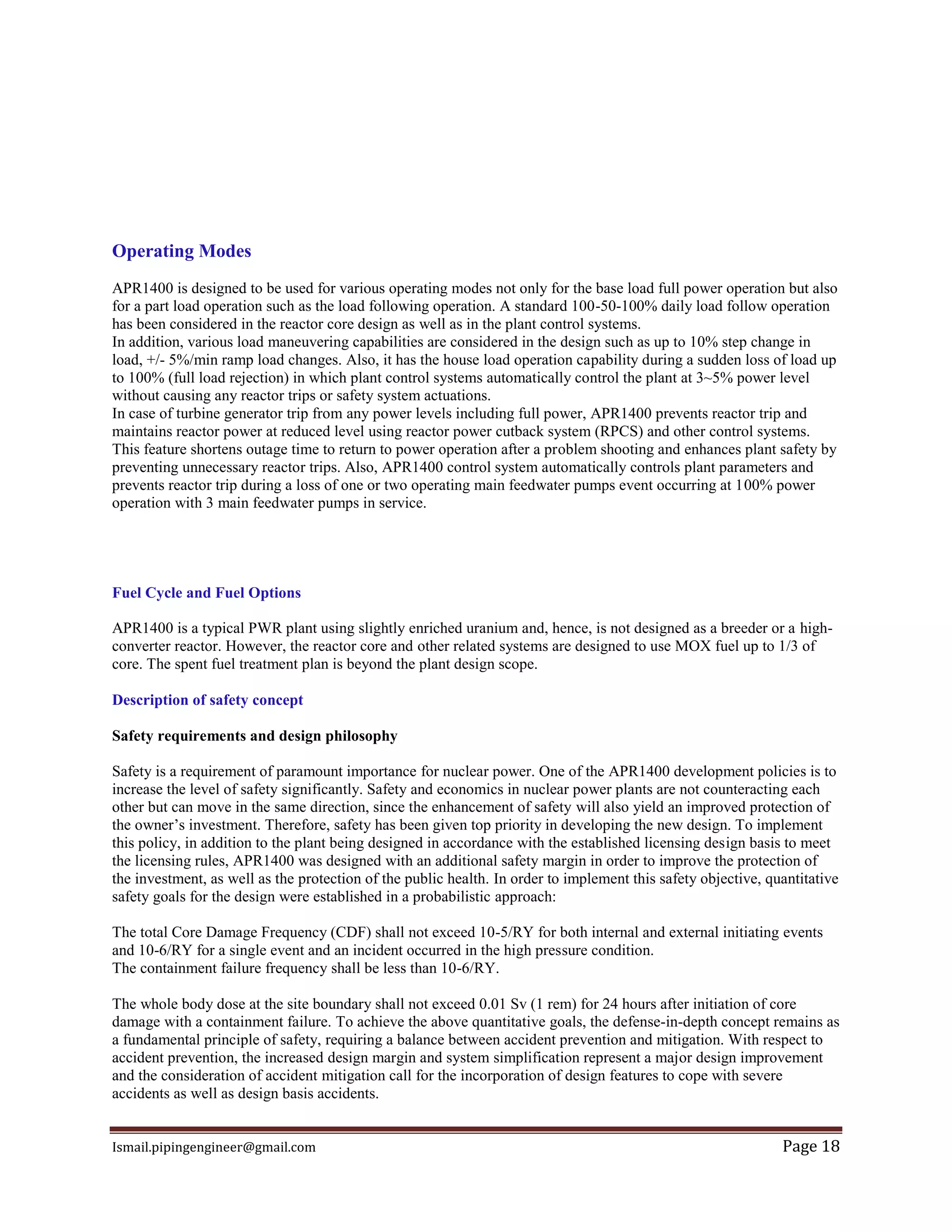 APR 1400 Presentation | PDF