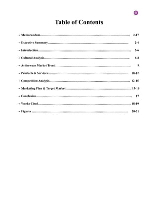 Athleta Marketing Plan PDF | PDF