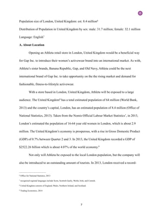 Athleta Marketing Plan PDF | PDF