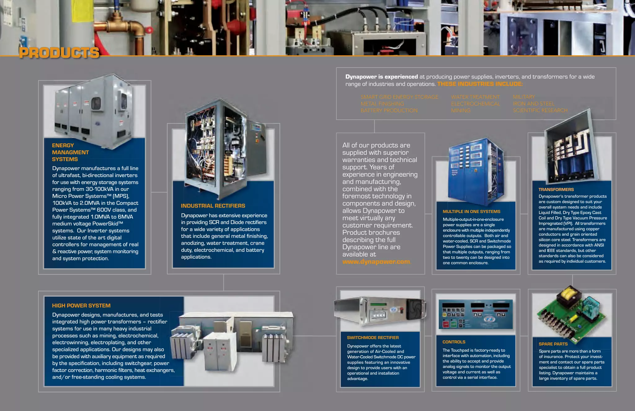 Dynapower Company Brochure | PDF