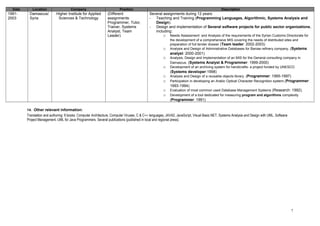 Fadi Hajjar CV | DOC