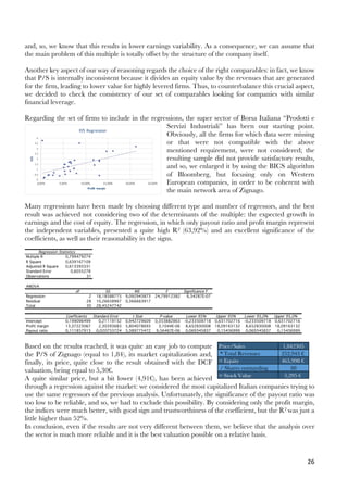 Valuation Report - Group B | PDF