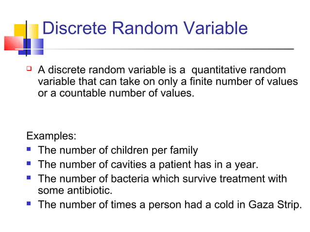 4 1 probability and discrete probability distributions | PPT