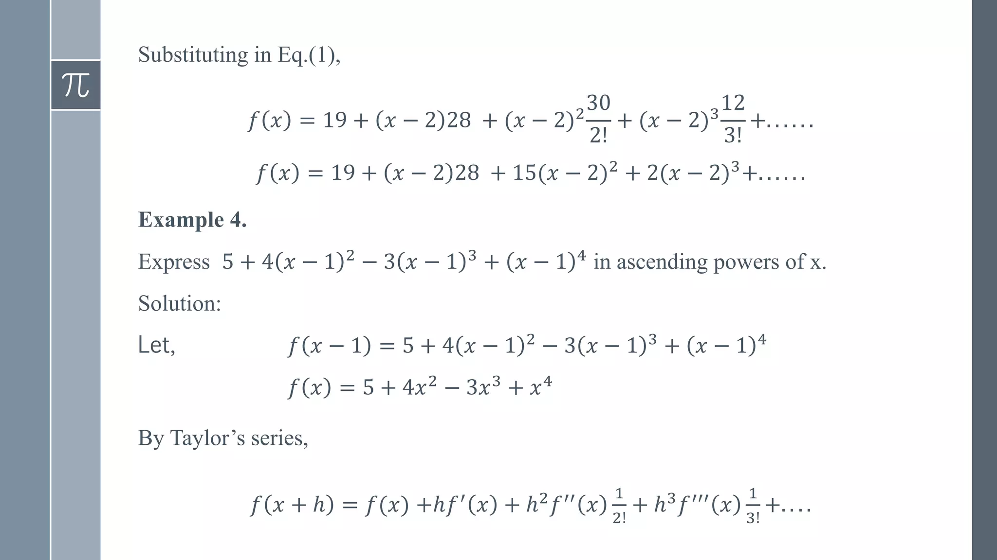 Power Series,Taylor's and Maclaurin's Series | PPTX