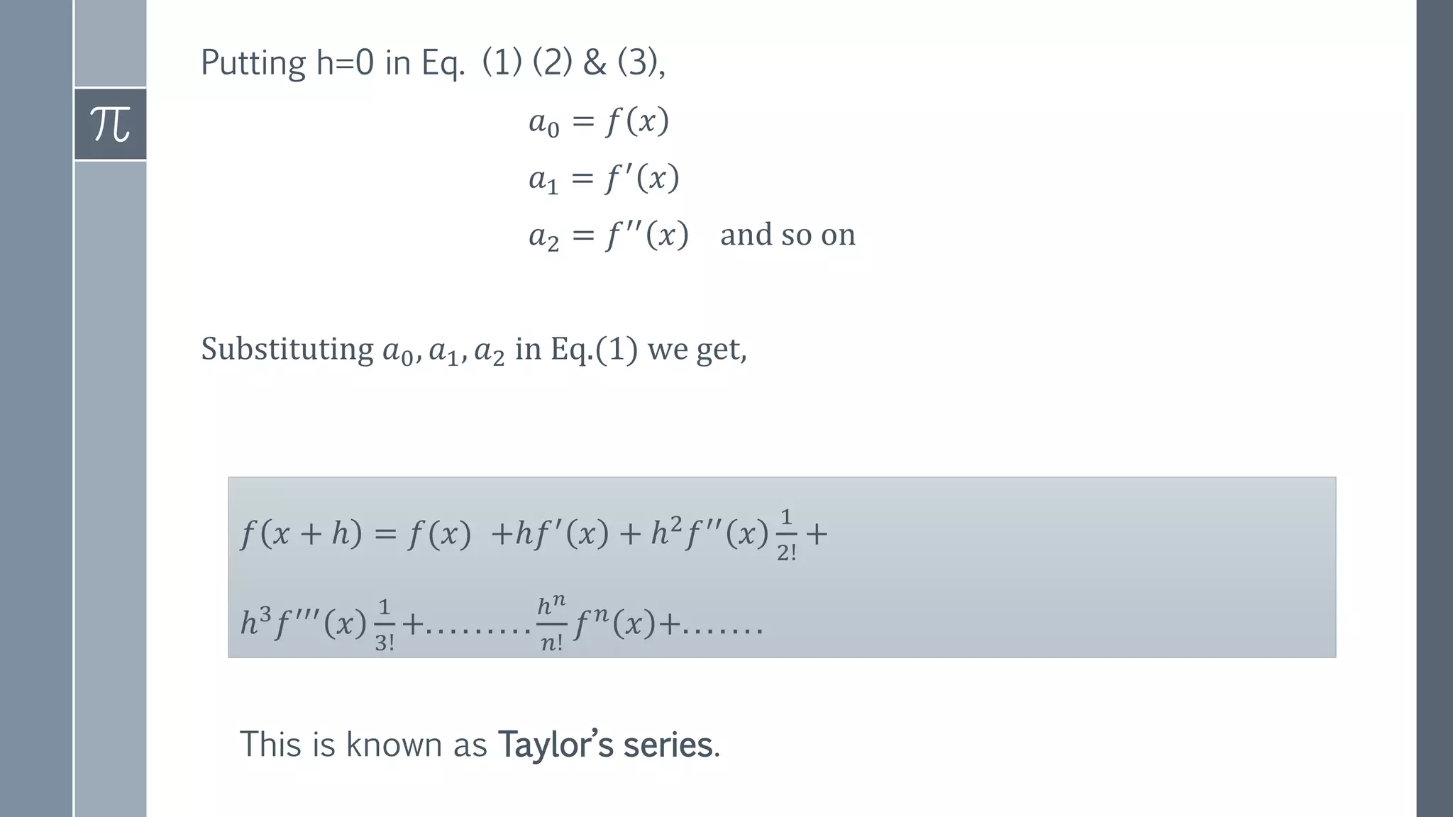 Power Series,Taylor's and Maclaurin's Series | PPTX | Technology ...