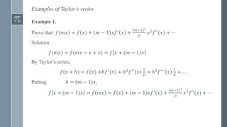 Power Series,Taylor's and Maclaurin's Series | PPTX