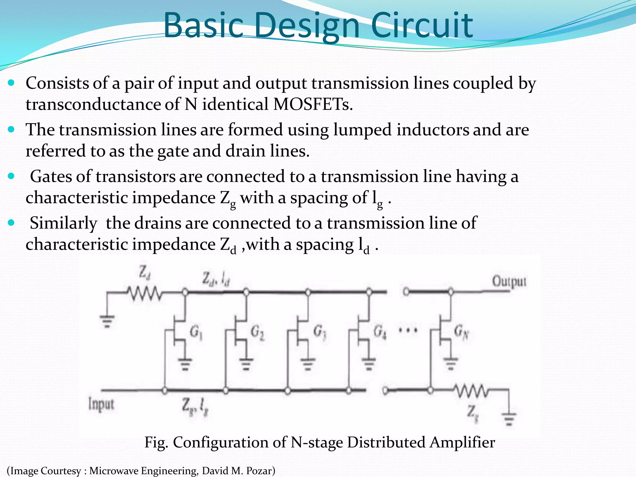 Distributed Amplifiers presenatation | PPTX