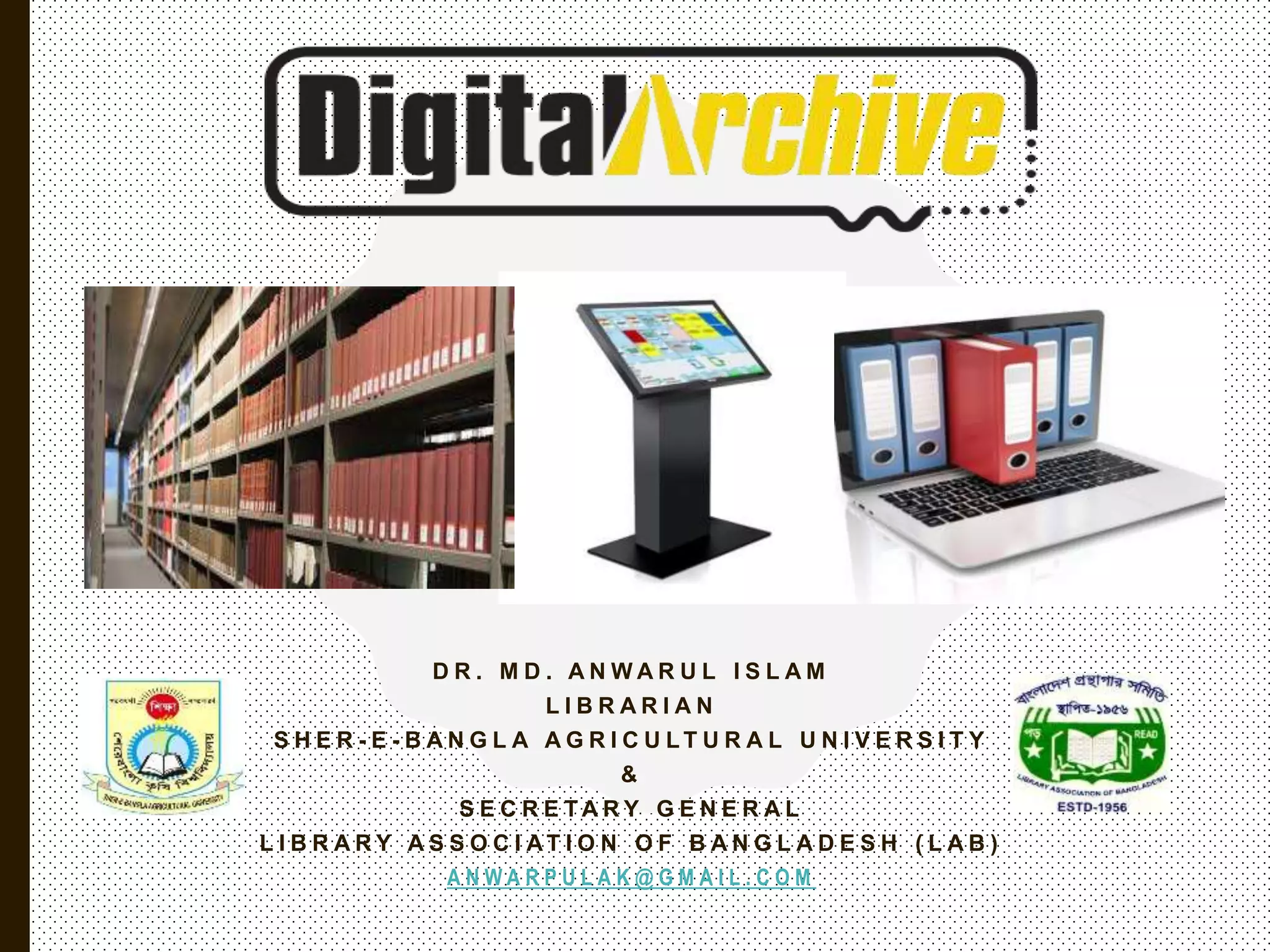 Digital archiving | PPTX