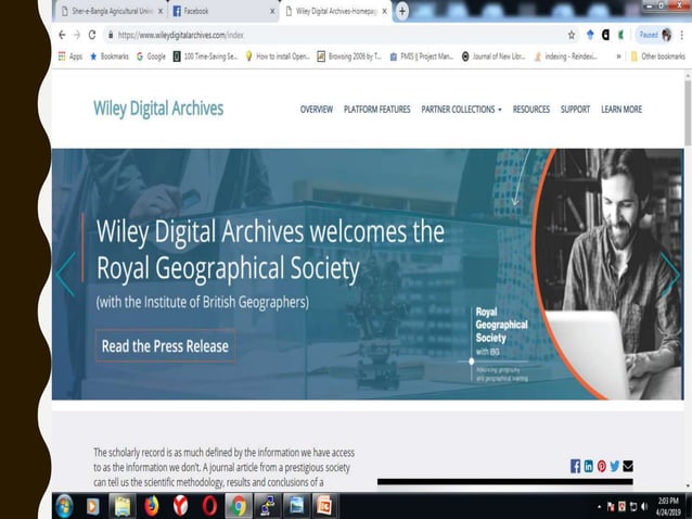 Digital archiving | PPTX | Databases | Computer Software and Applications