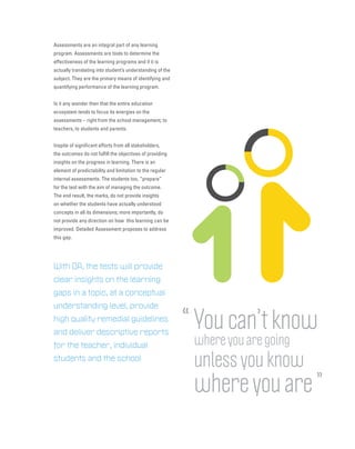Detailed ASSESSMENT | PDF