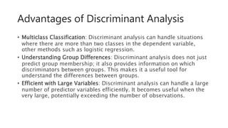 Discriminant analysis-Business Intelligence tool | PPT