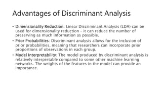 Discriminant analysis-Business Intelligence tool | PPT